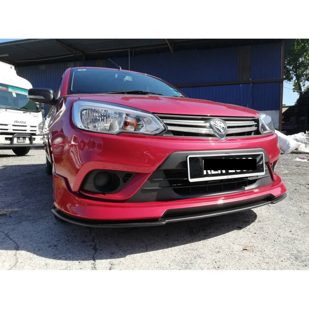 Proton Saga 3rd Generation VVT 2016 R3 Front Skirt Body Kit PU Ready ...