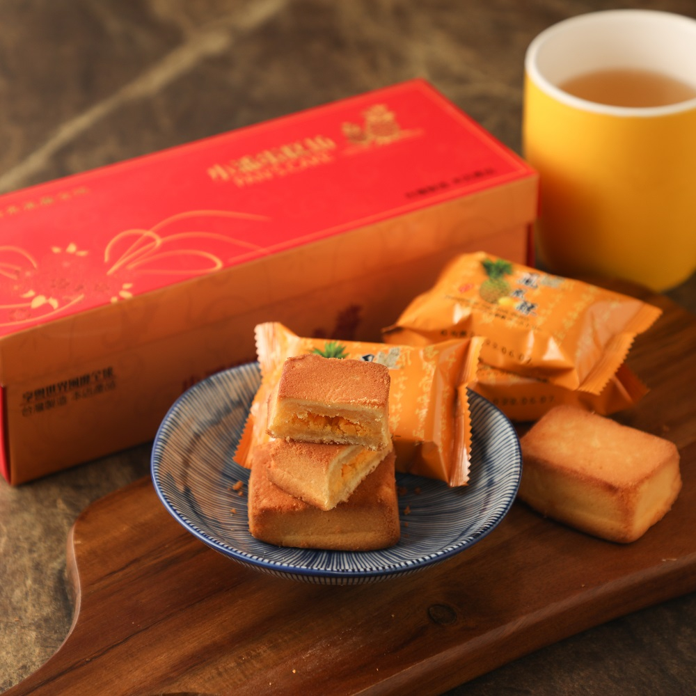 ( Ready Stock ) Taiwan Pan's Cake - Pineapple Pastry ( 12pcs ) 台湾 小潘蛋糕坊 ...