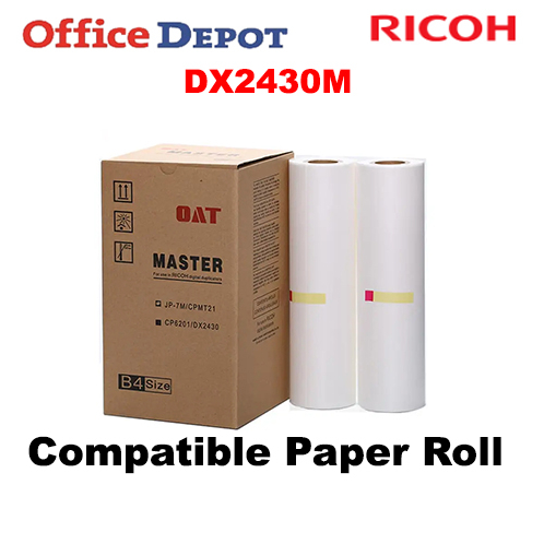 Ricoh And Gestetner Master Paper Roll DX2430M Compatible | Shopee Malaysia