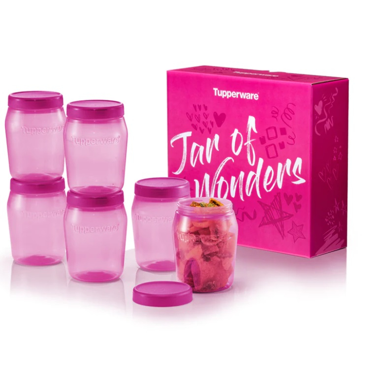 Tupperware Brands Universal Jar 3L with handle /1.5L Flat Seal/550ml ...