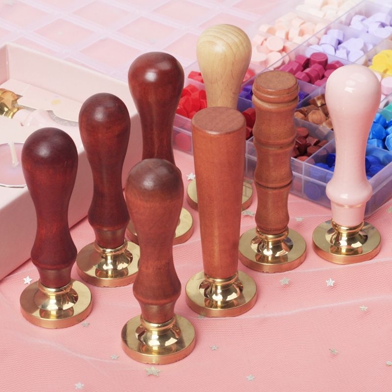 Sealing Wax Stamp Wooden Handle Wax Seal Handle 火漆印章木制手柄 | Shopee Malaysia