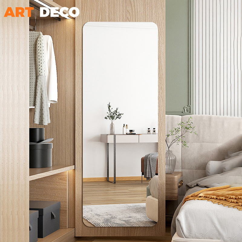 Almari solek Wardrobe Mirror Almari makeup Cermin panjang dinding Wall ...