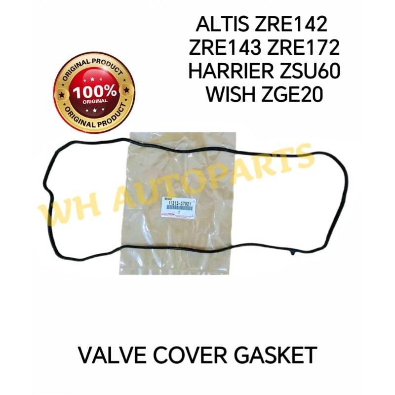 VALVE COVER GASKET (100% ORIGINAL) TOYOTA ALTIS ZRE142 ZRE143 ZRE172 ...