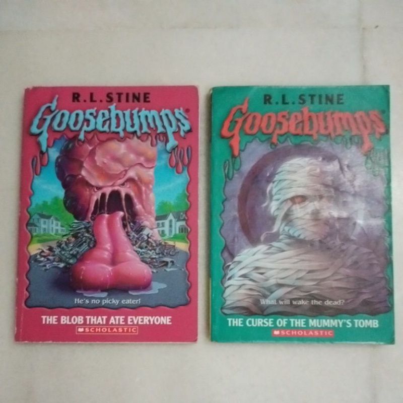 [Preloved book] R.L. Stine -Goosebumps (The Blob that Ate Everyone/The ...