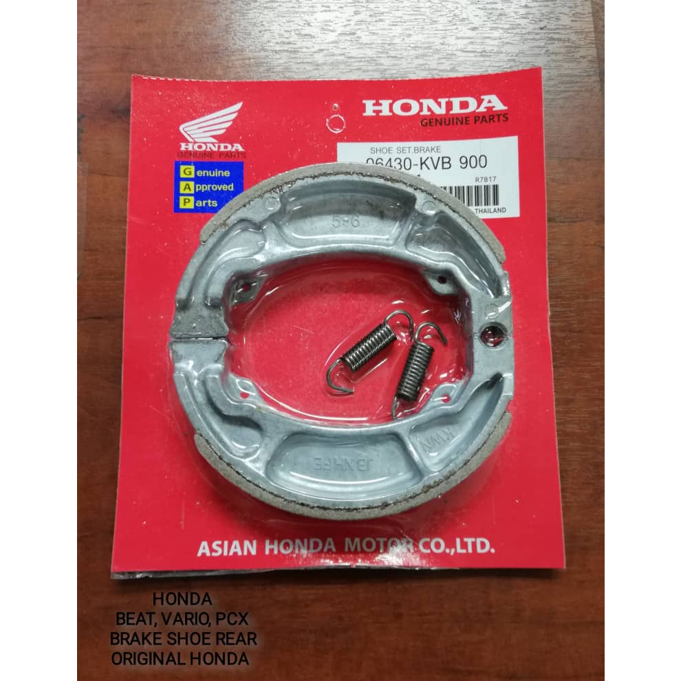 HONDA BEAT/VARIO/PCX BREAK SHOE REAR ORIGINAL HONDA | Shopee Malaysia