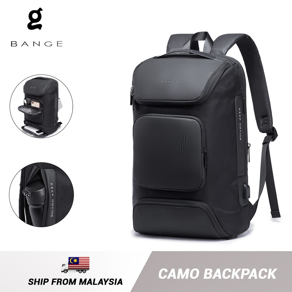 Bange Rambo Plus USB Water Resistant Big Capacity Multi Compartment ...
