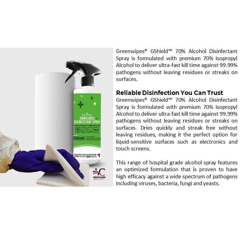 AMBULANCE DISINFECTING SPRAY FORMULATED TO KILL GERMS & UNIQUELY ...