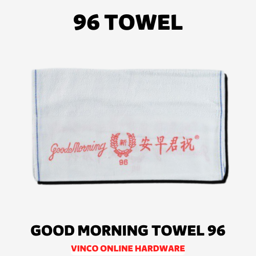 Good Morning Towel Tuala Selamat Pagi 96 Tuala Putih white washcloth 30 ...