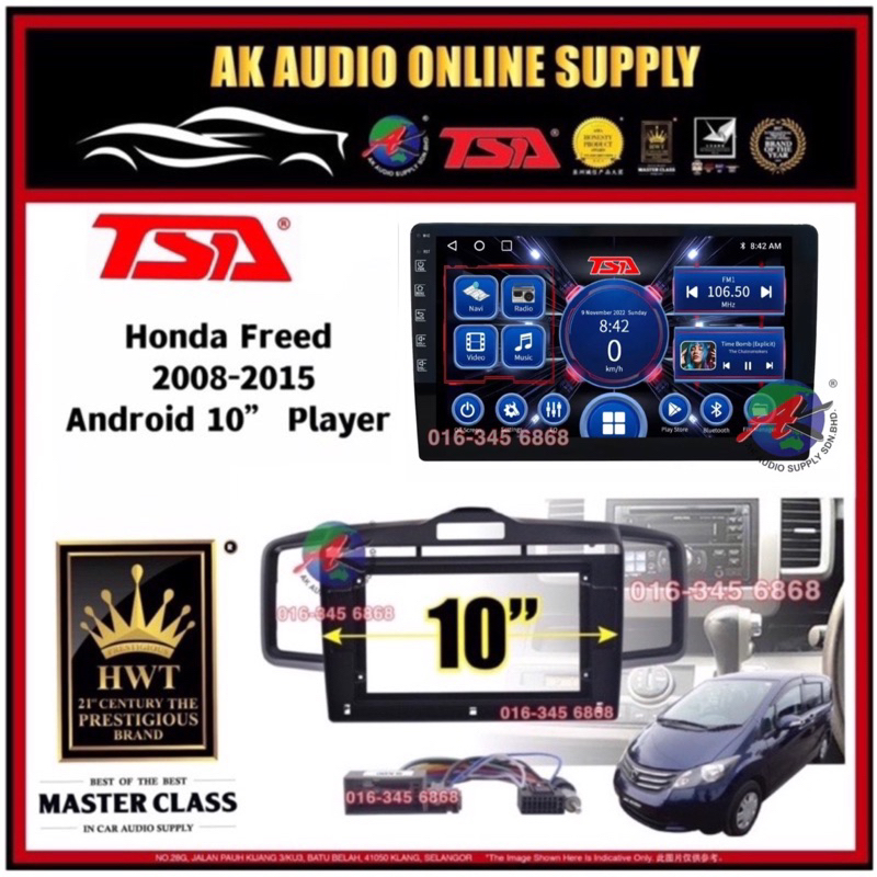 [ MTK 2+32GB ] TSA Honda Freed 2008 - 2015 Android 10'' inch Car player ...