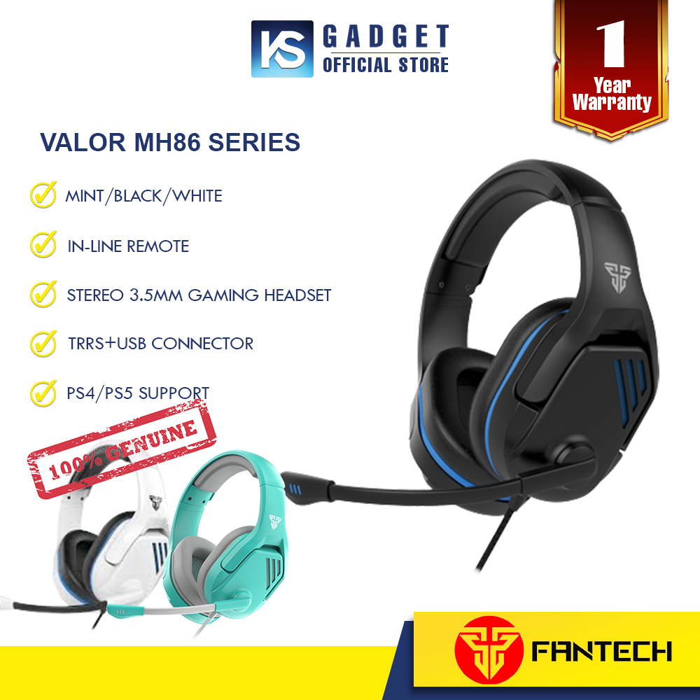 Fantech MH86 Valor Multi-Platform Over-Ear Gaming Headset | Shopee Malaysia