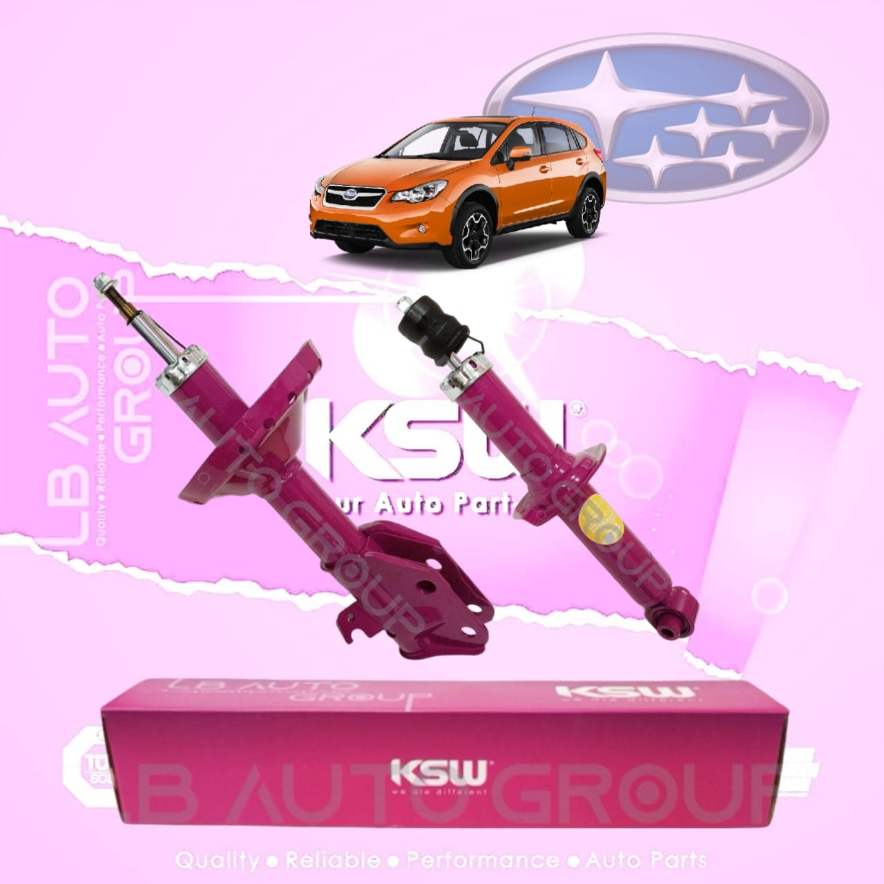 Subaru XV GP 2012-2016 KSW Gas Absorber | Shopee Malaysia