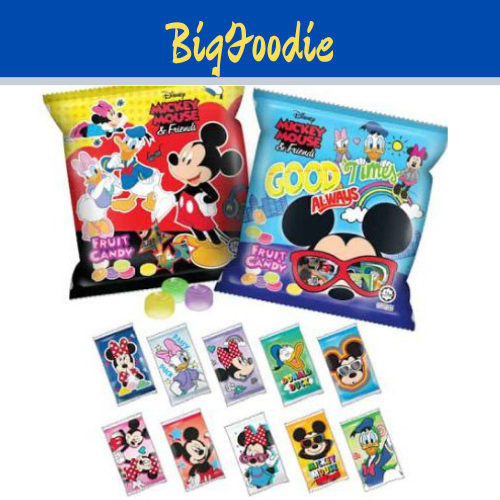 [911] Beardy Mickey Mouse Fruit Candy 120g | Shopee Malaysia