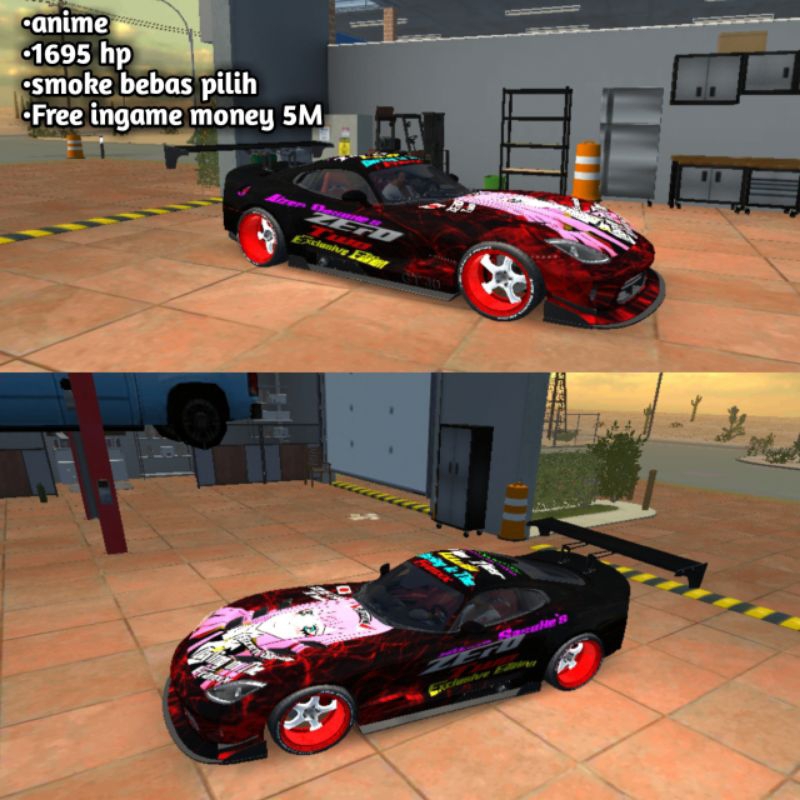 (Zero Two Anime) CPM CAR DESIGN/CAR PARKING MULTIPLAYER | Shopee Malaysia