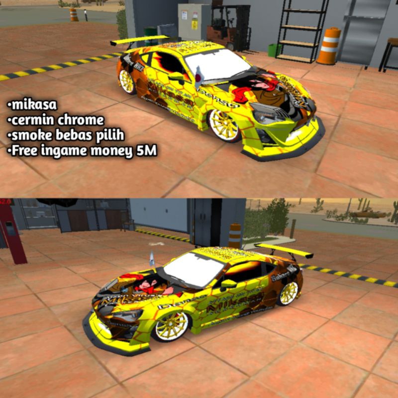 (mikasa) CPM CAR DESIGN/CAR PARKING MULTIPLAYER | Shopee Malaysia