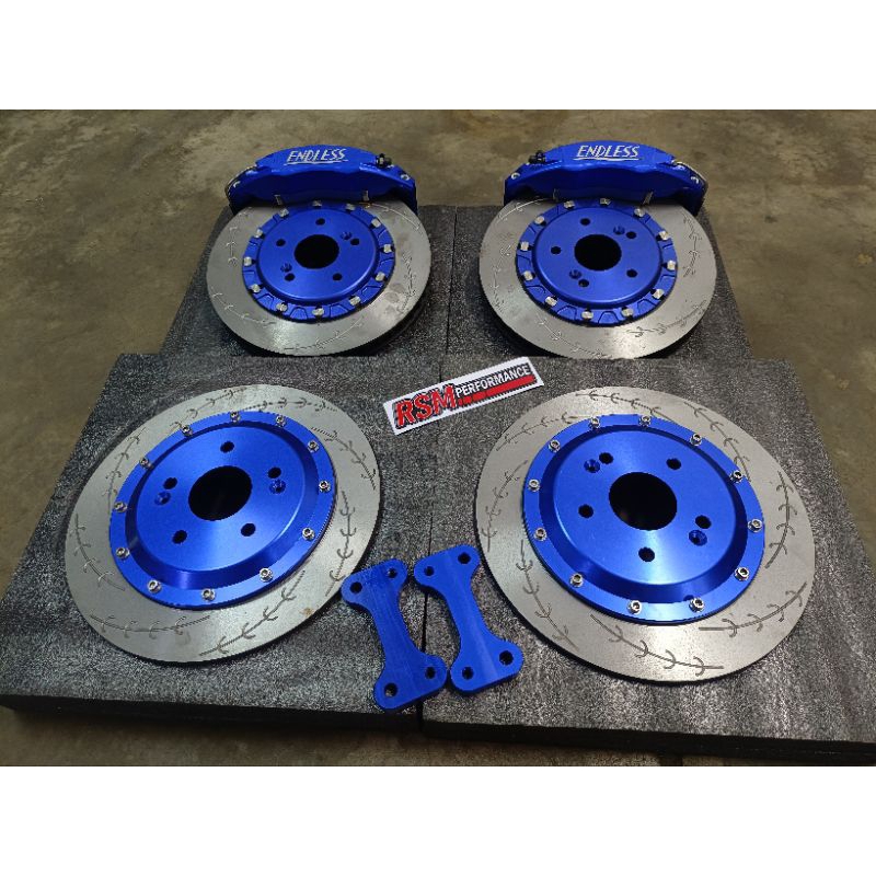 endles 6 pot caliper ec670 civic fd fb fc330mm 325mm | Shopee Malaysia