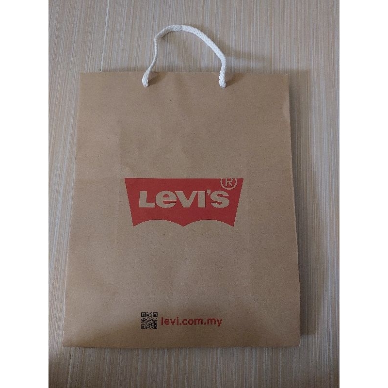 Levi Paper Bag Levi's Gift Bag Original | Shopee Malaysia