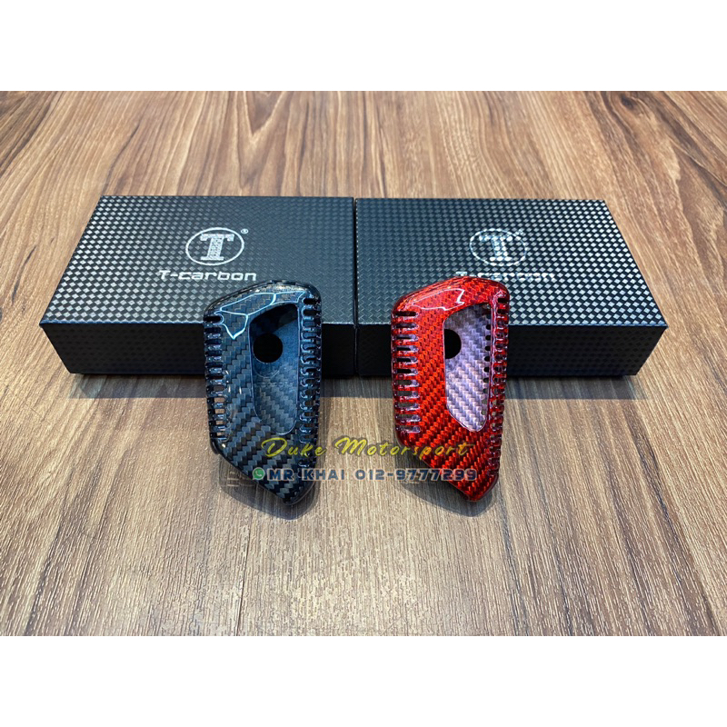Volkswagen Vw Golf 8 MK8 GTI R Key Remote Cover Carbon Fiber Smart Key ...