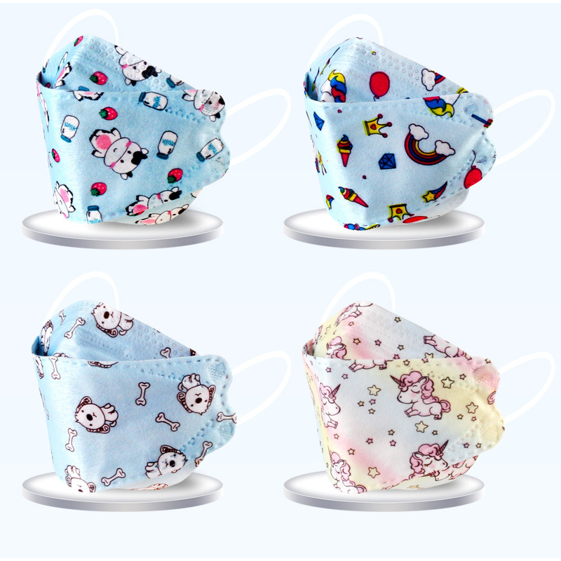 [LLE-KIDS MASK]KF94 Kids Mask Children Mask Kids Mask KF94 4 Ply 3D ...