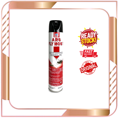 ARS Mosquito & Flies Spray Aerosol 600ml - 100% Knock Down Hidden ...