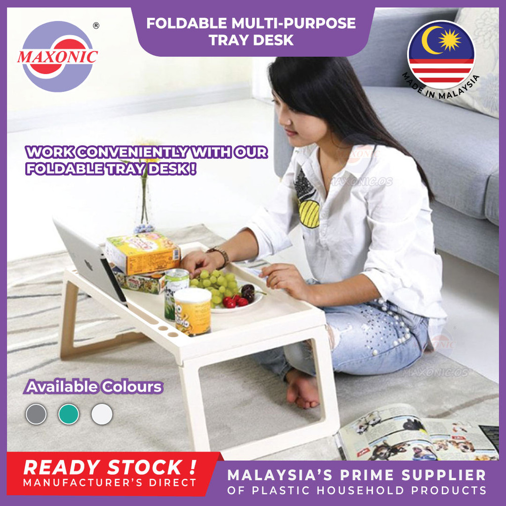 MAXONIC| MULTIPURPOSE ANTI-SLIP FOLDBALE TABLE | BED TABLE | IKEA ...