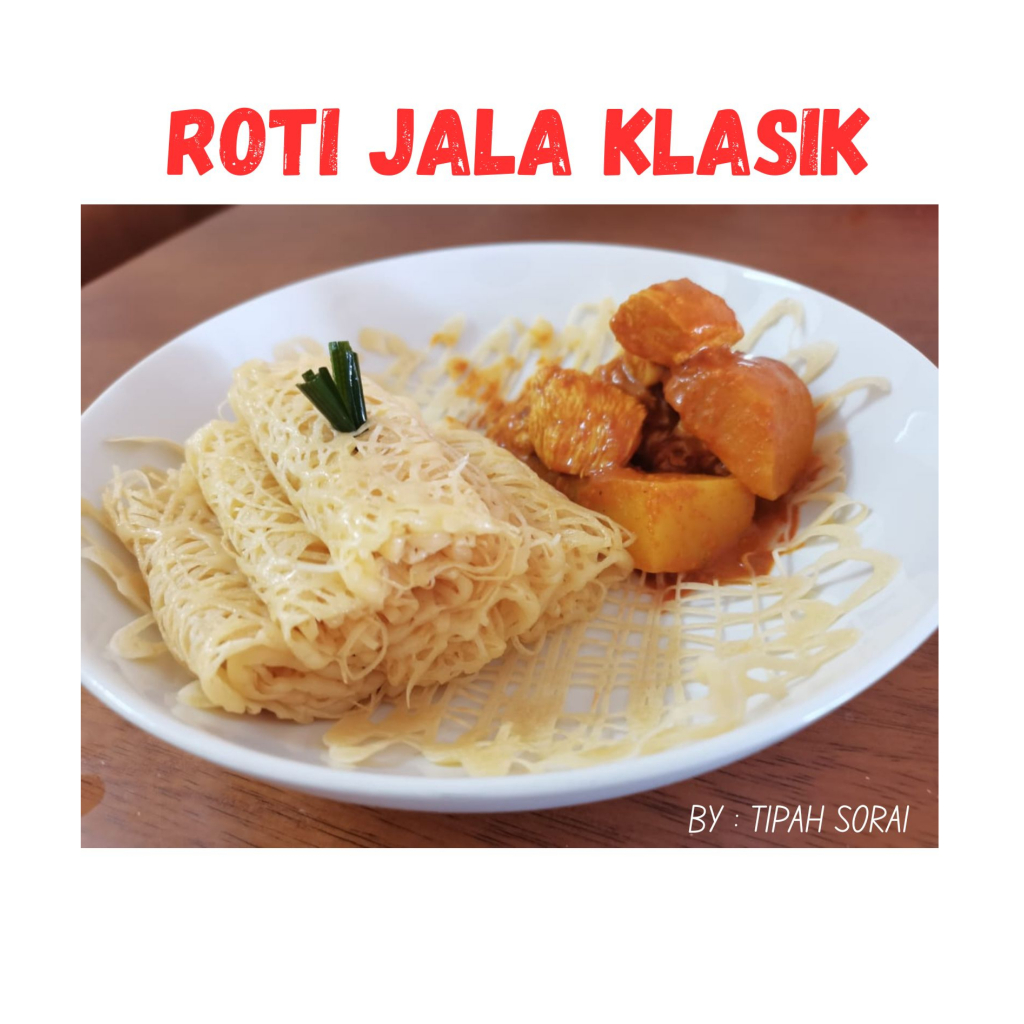 Roti Jala Klasik Kari Ayam / roti sorai / tak sedap tak juai (COD ...