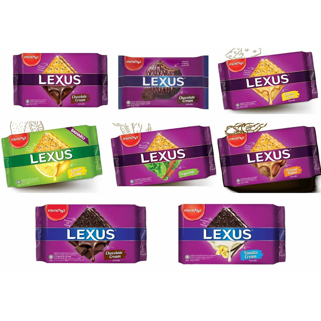 Munchys Lexus Biscuits 190g (10sachet) | Shopee Malaysia