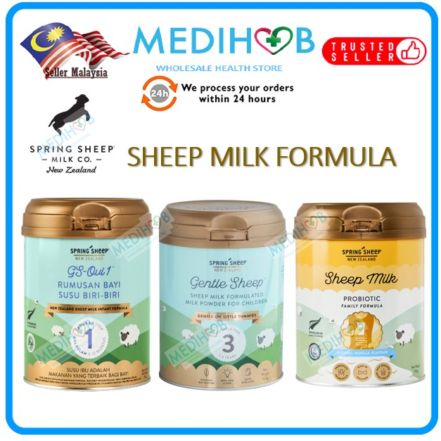 SPRING SHEEP-Sheep Milk Powder 700g (2026) | Shopee Malaysia