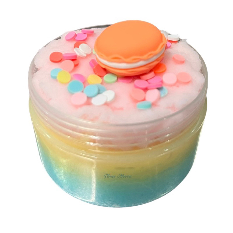 Macaron Cake Slime (Cloud texture) | Shopee Malaysia