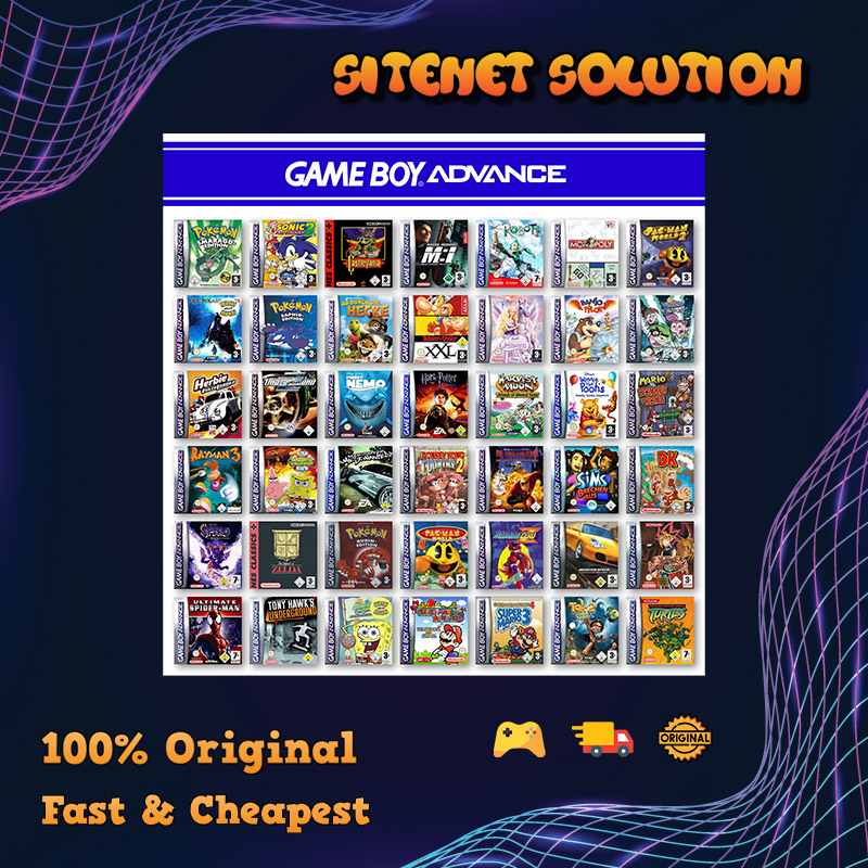 Nintendo GBA Games Collection (900++ Games) [PC Digital Download ...