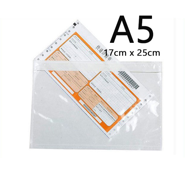 A5 Consignment Note Waybill Pocket Courier Flyer Pouch 17cm*25cm ...