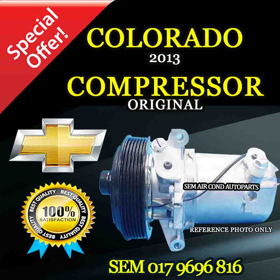 CHEVROLET COLORADO 2013 YEAR ORIGINAL COMPRESSOR/ KOMPRESOR (CAR ...