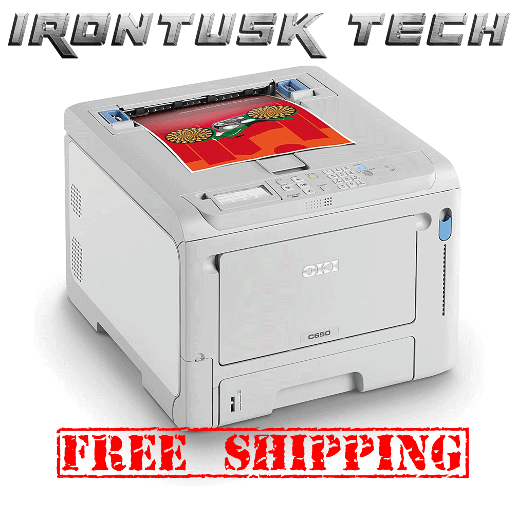 OKI C650 / C650DN - On-Demand Label Printer - World's Smallest A4 ...