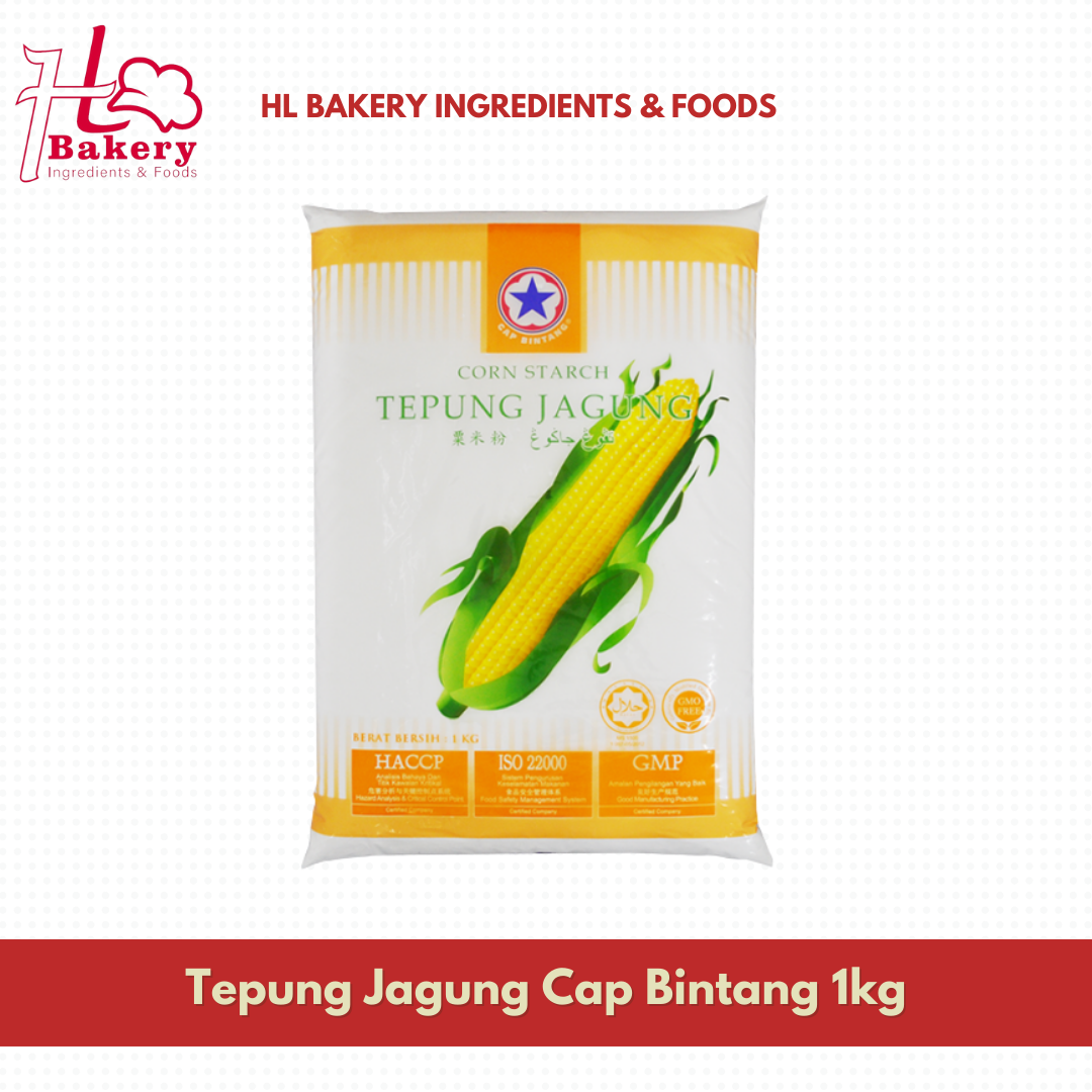 Tepung Jagung Cap Bintang 400g/1kg | Shopee Malaysia