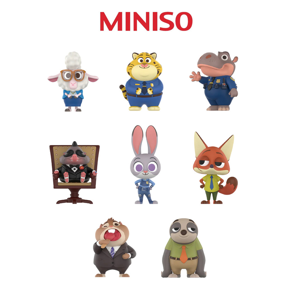 Miniso-Zootopia Collection Classic Bag Charm | Shopee Malaysia