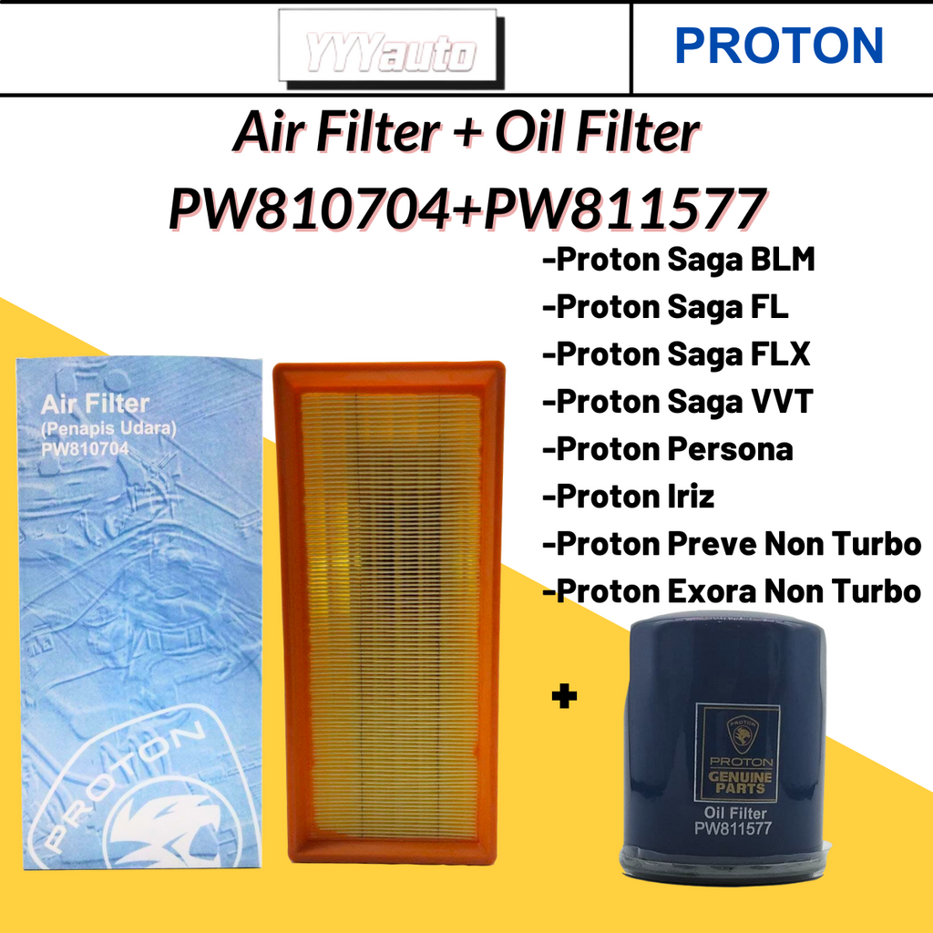Air Filter Proton Persona Preve BLM FLX Saga New Persona Iriz(PW810704 ...