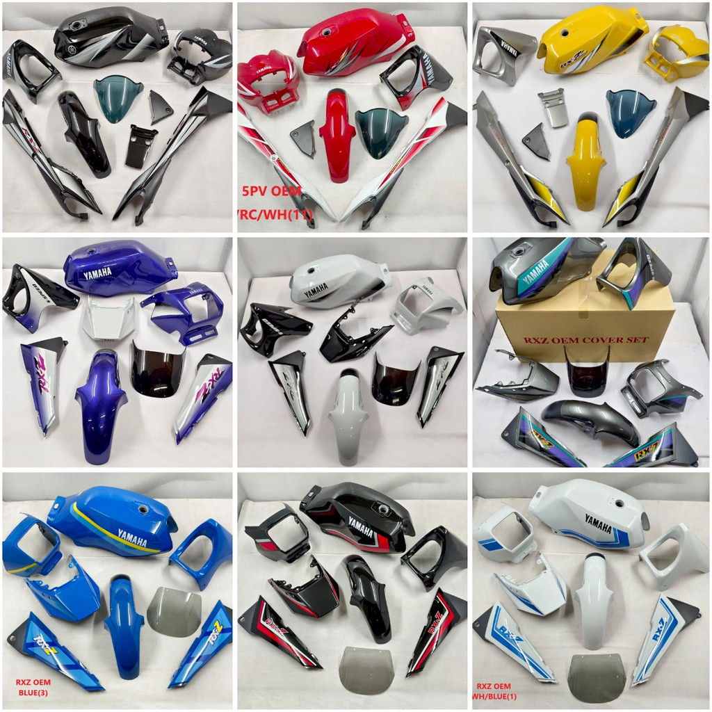 COVERSET RXZ CATALYZER MILI CATAL 5 SPEED ENERGY YAMAHA RX-Z 135 OEM ...