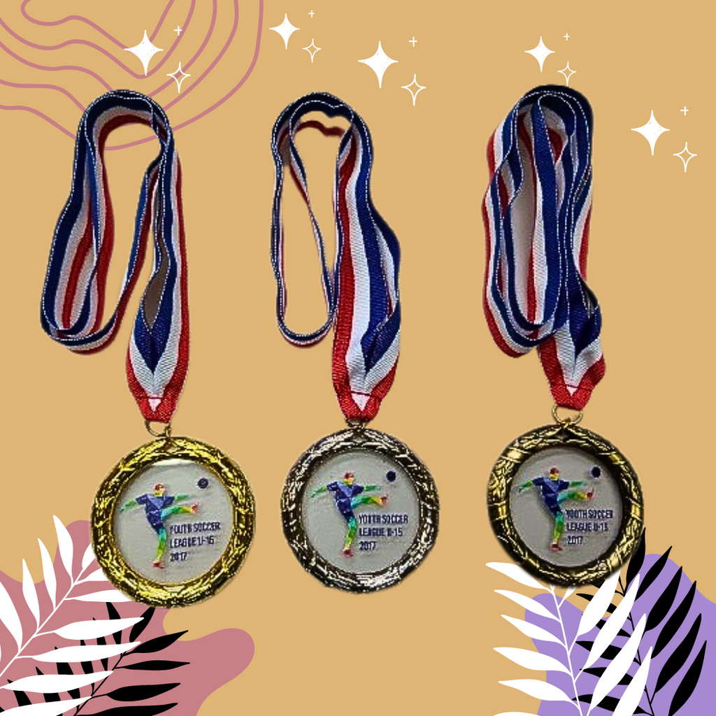 MEDAL LANYARD WITH GOLD, SILVER AND BRONZE MEDAL | 10 SET | Shopee Malaysia