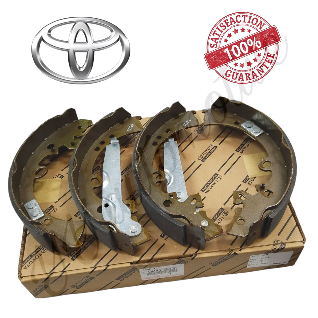 04495-0K120 TOYOTA BRAKE SHOE REAR FOR HILUX VIGO REVO ROCCO KUN25 ...