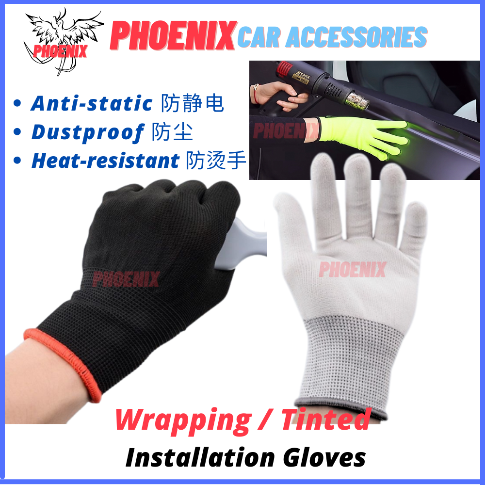 Tinted Film Hand Gloves for Window Accessories Install Film Tools Super ...