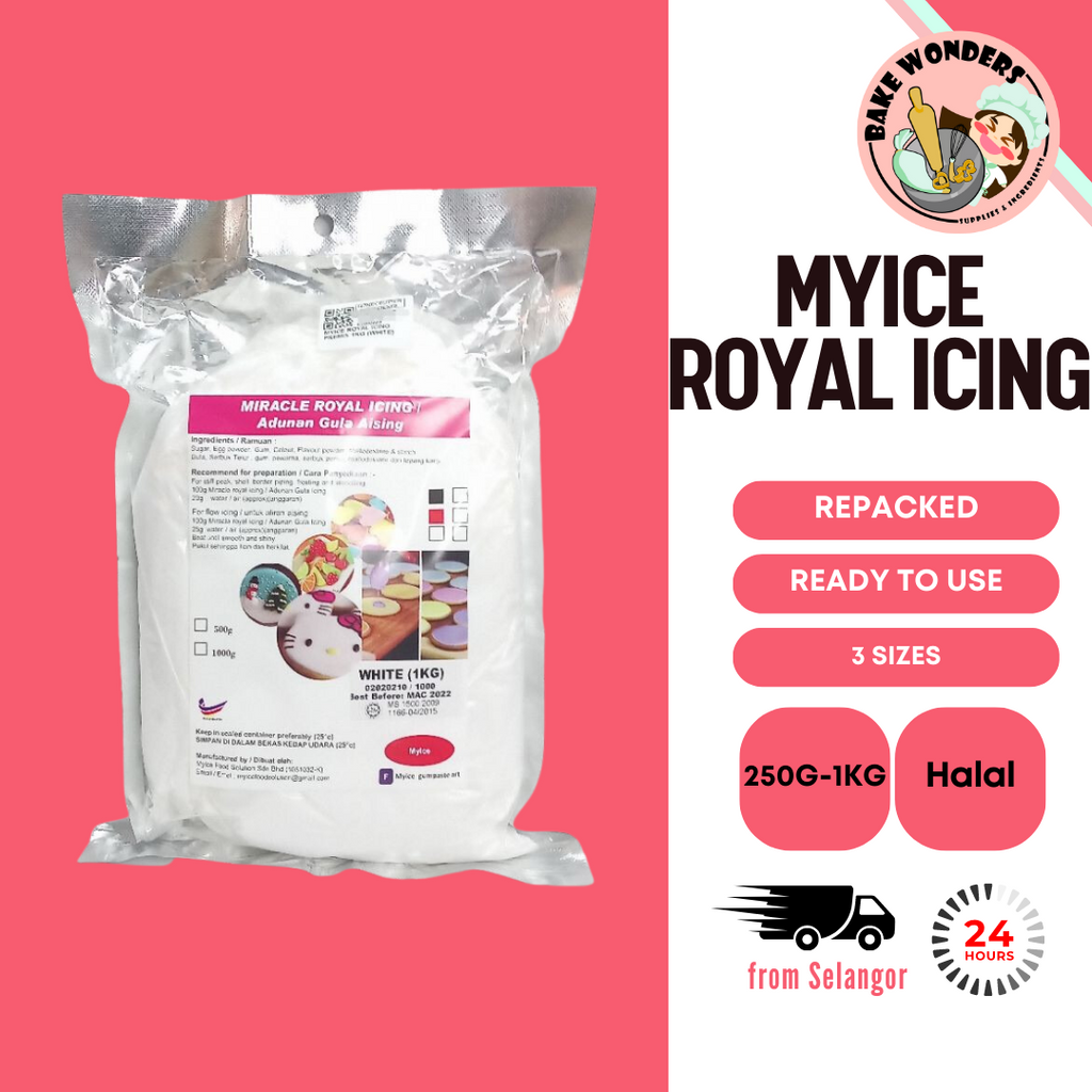 MyIce Miracle Royal Icing Premix/MyIce Miracle Royal Icing Powder ...