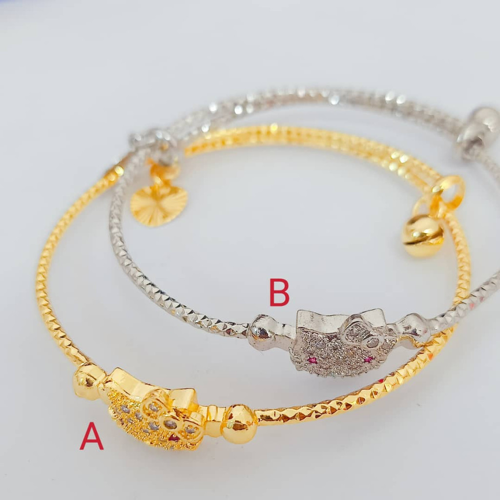 Bangle Gelang Emas Bangkok | Shopee Malaysia