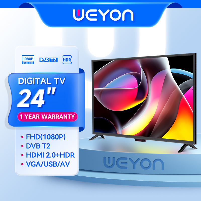 WEYON Digital LED LCD Televisyen DVBT-2 Built in MYTV (24") | Shopee ...