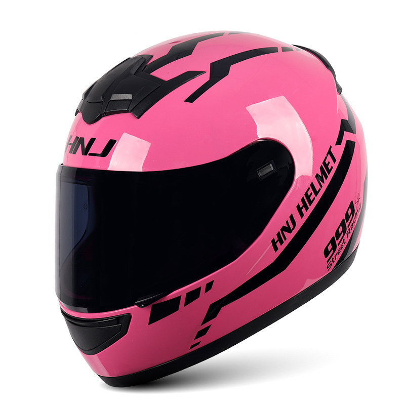 🏍️HNJ Full Face Helmet Motor Motorcycle Murah Sunburn Protection COD ...