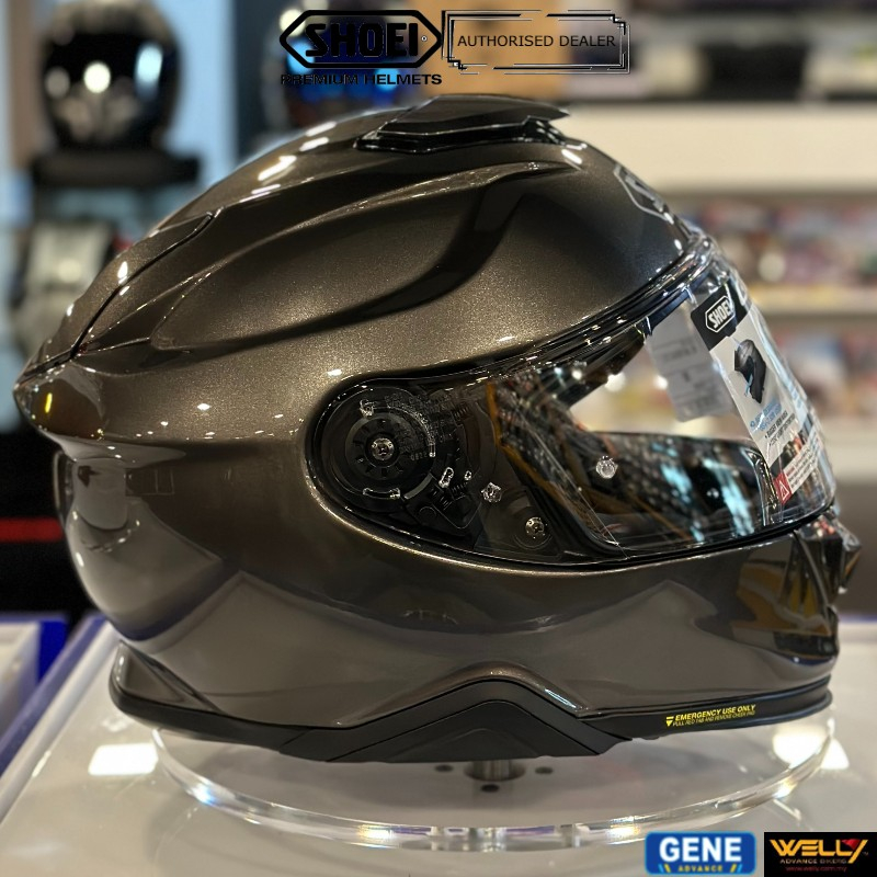 SHOEI GT Air 2 Metallic Anthracite Top Performance Full Face Sport Touring Helmet | Shopee Malaysia