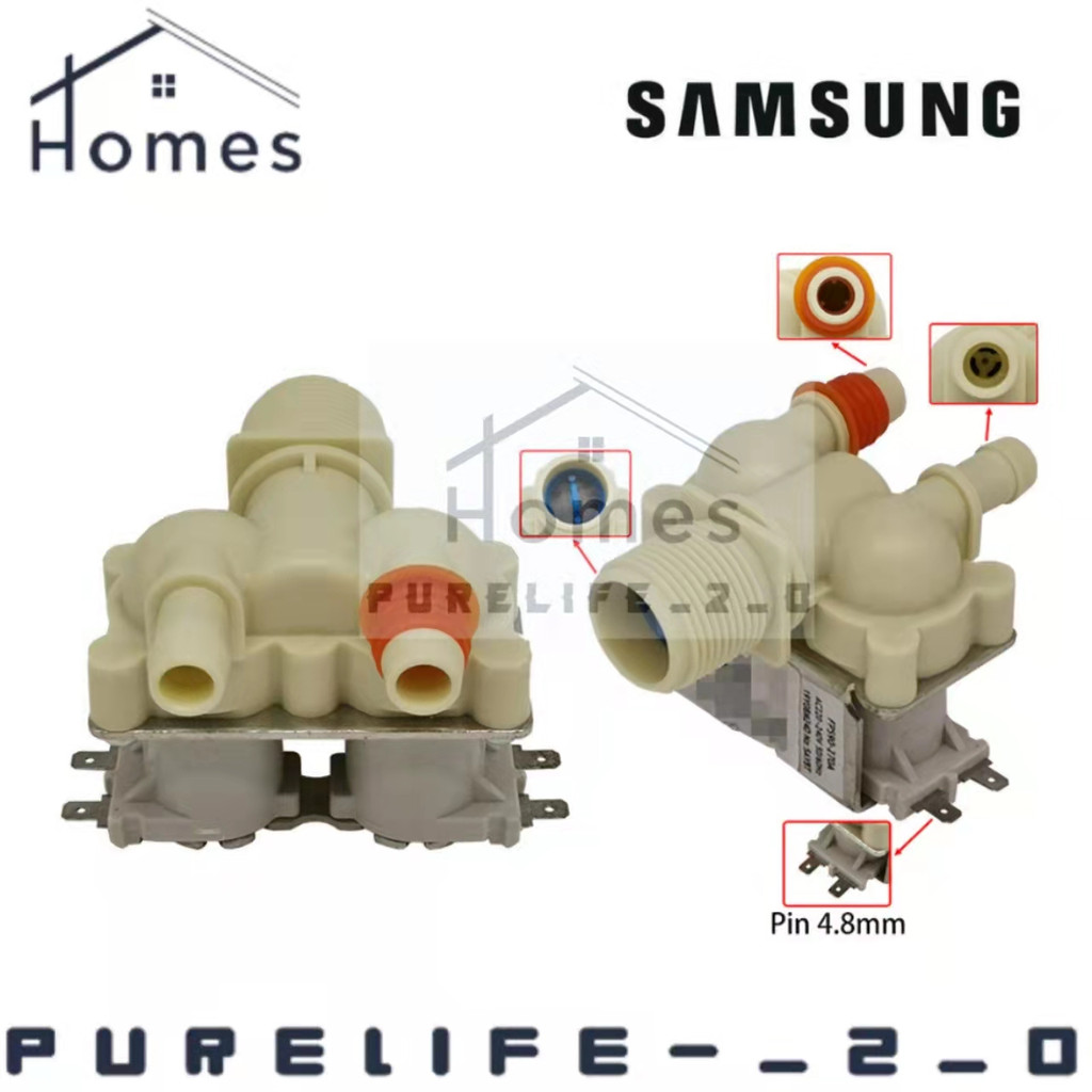 SAMSUNG INLET VALVE DOUBLE COIL | Shopee Malaysia