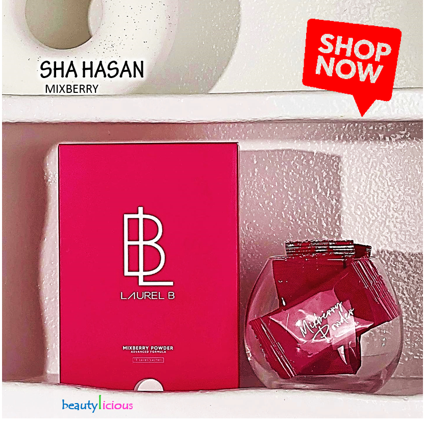 MIXBERRY SHALICIOUS POWDER SHA HASAN !!! LAURAL B - GERENTI ORIGINAL 💯 ...