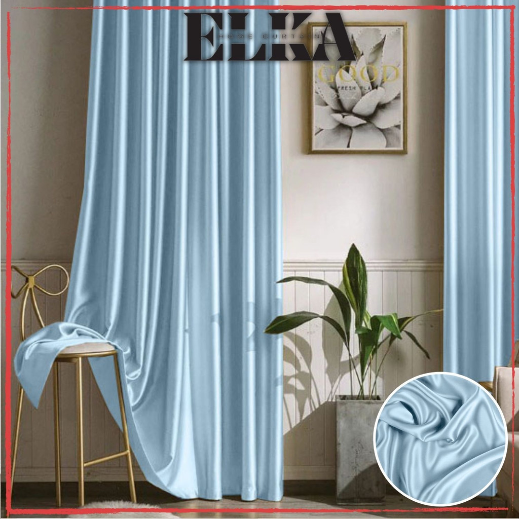 G5-Ready Made Curtain!!! Siap Jahit Langsir ,Langsir RAYA Kain Tebal ...