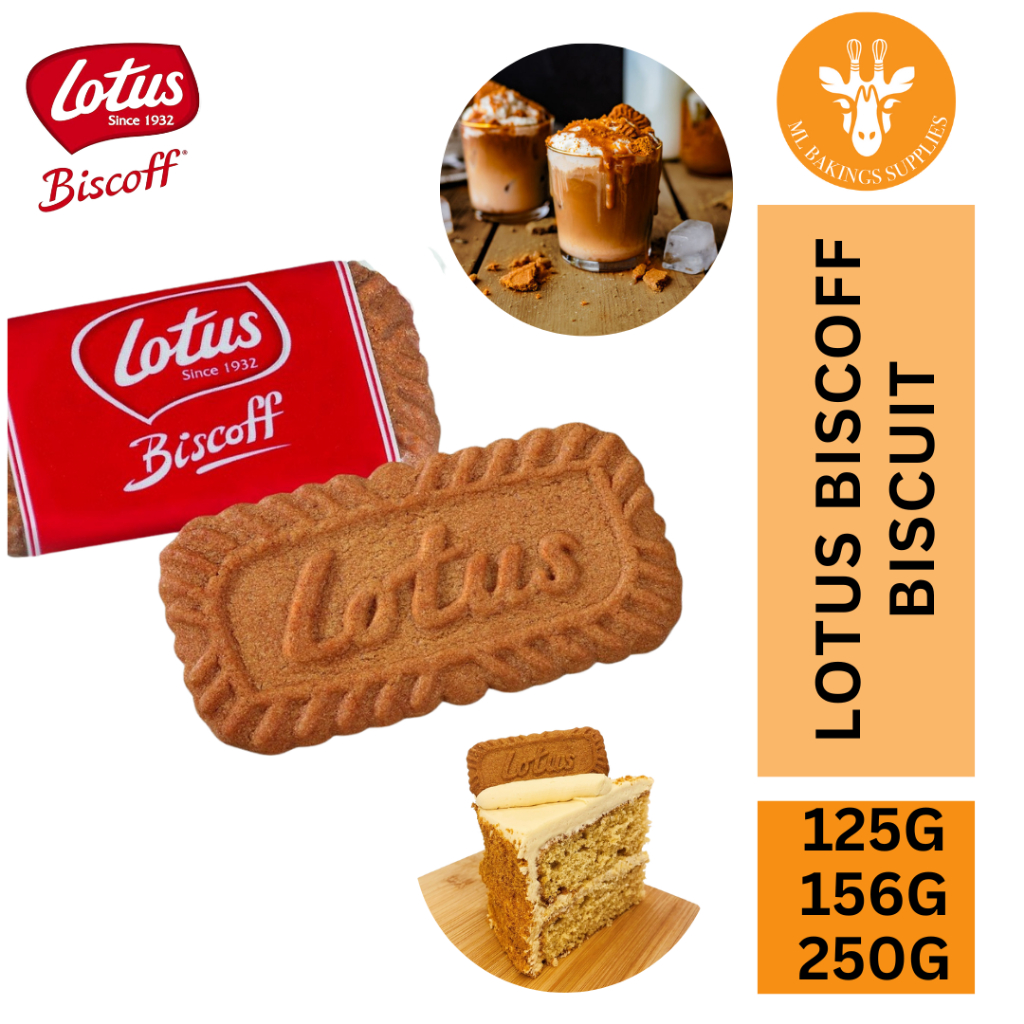 [READY STOCK] Belgium Lotus Biscoff Biscuit/ 125g/ 156g/ 250g/ Lotus ...