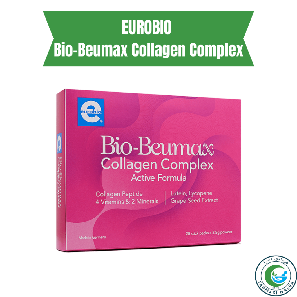 Eurobio® Bio-Beumax Collagen Complex Active Formula 20 sachets EXP: {7/ ...