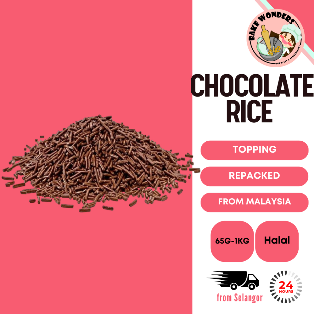 Chocolate Rice / Coklat RiceTabur / Coklat Urai / Rice Sprinkles ...